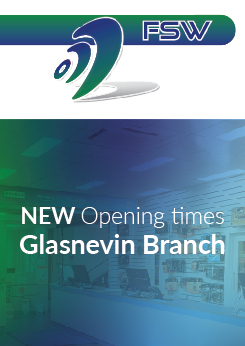 New Saturday Opening Times at FSW Glasnevin | FSW